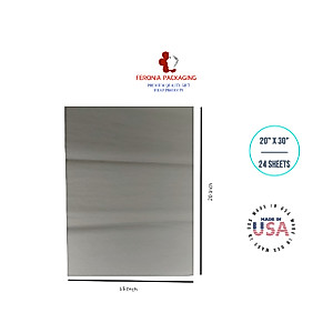 Tapestry Green Tissue Paper Squares, Bulk 24 Sheets, Premium Gift Wrap and Art Supplies for Birthdays, Holidays, or Presents by Feronia packaging, Large 20 Inch x 30 Inch