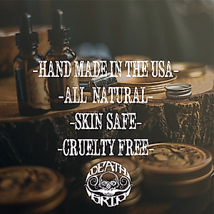 THE VINTAGE GROOMING CO. Bone Crusher Extra Strong Extra Firm Mustache Wax, Night Fury Wax Remover Oil, and Comb Set