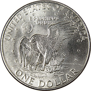 1972 D Eisenhower Dollar BU Uncirculated Mint State Clad IKE $1 US Coin