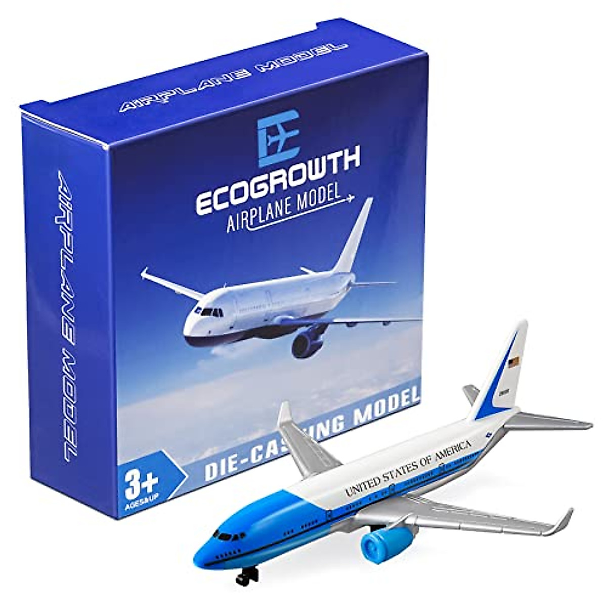 EcoGrowth Model Planes American Air Force One Plane Model Airplane Toy Plane Aircraft Model for Collection & Gifts