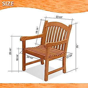 Amazonia Newcastle 9-Piece Outdoor Rectangular Dining Table Set | Certified Teak | Ideal for Patio and Indoors, Light Brown