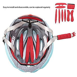 VGEBY1 Helmet Foam Pads, Anti-Collision Helmet Padding Kit Helmet Sponge Replacement Universal Foam Pads Set(Inner Lining)