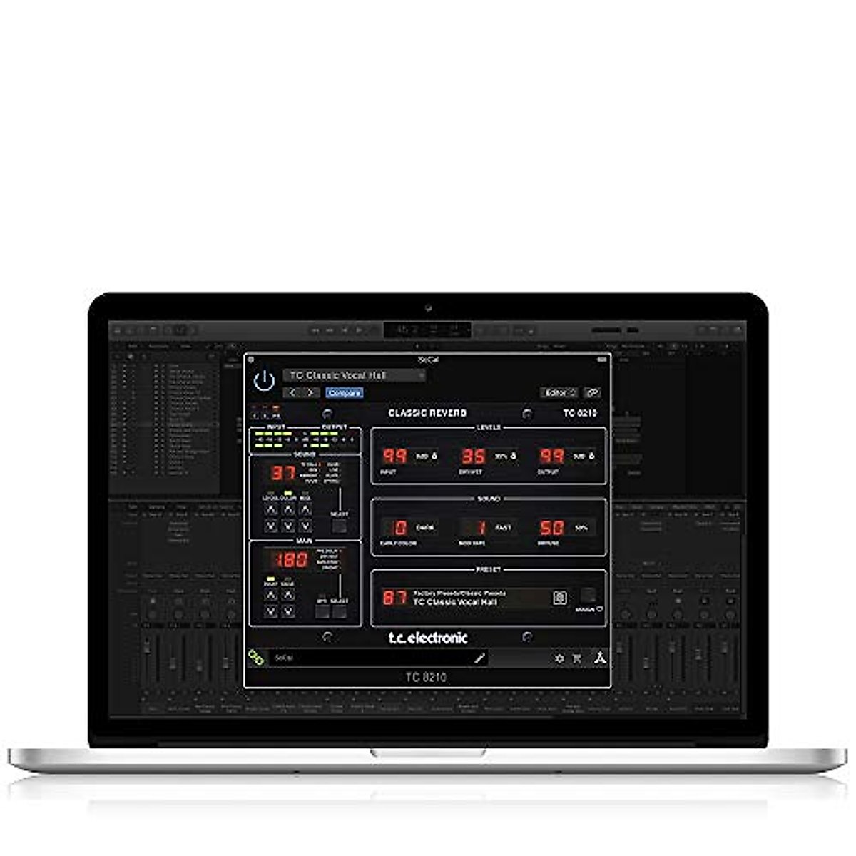 TC Electronic TC8210-DT Classic Mixing Reverb Plug-in with Optional Hardware Controller and Signature Presets