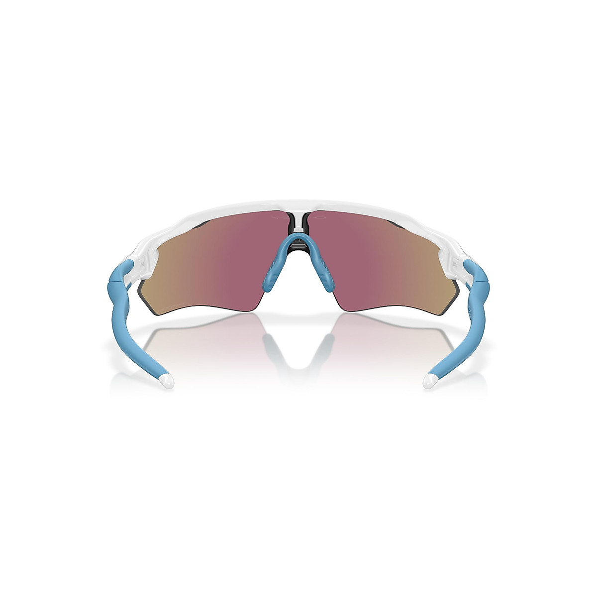 Oakley Youth OJ9001 Radar EV XS Path Rectangular Sunglasses, Polished White/Prizm Sapphire, 31 mm