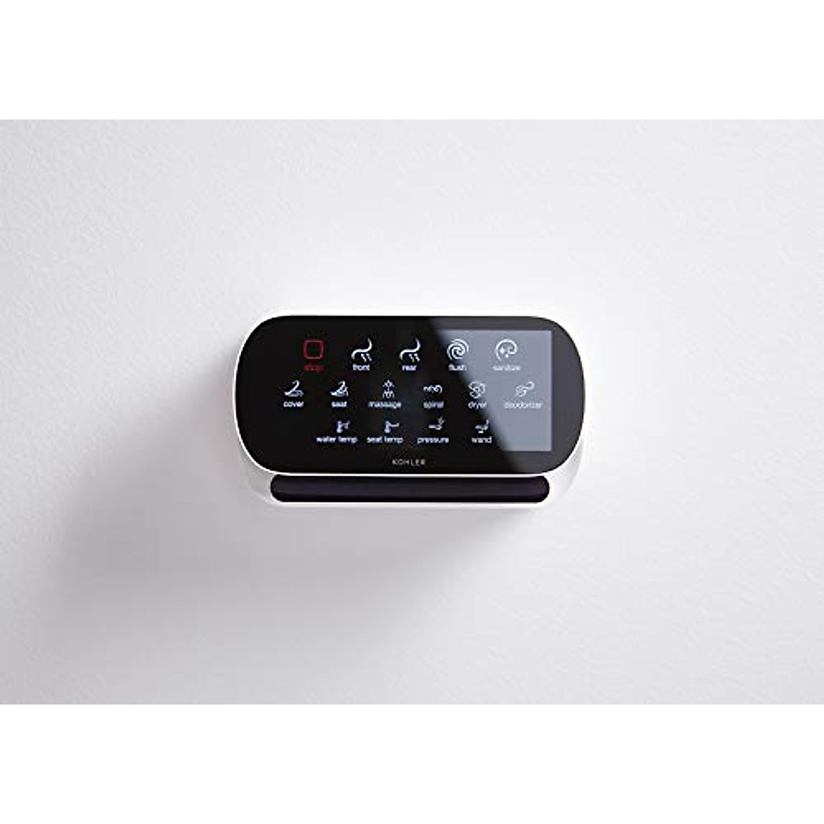 KOHLER 77780-0 Karing Smart Toilet with Auto Open & Close, One-Piece Elongated Intelligent Bidet Toilet with Heated Seat, 1.08 GPF, White