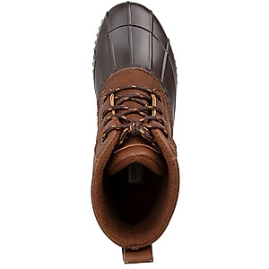 LONDON FOG Womens Winley Duck Boot brown 8