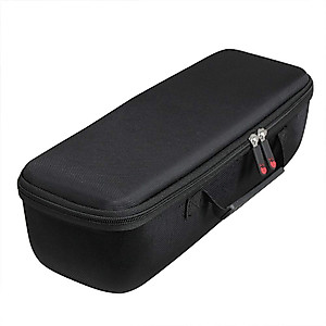 Hermitshell Travel Case for Revlon One-Step Hair Dryer and Volumizer Hot Air Brush (Black+Plum red)