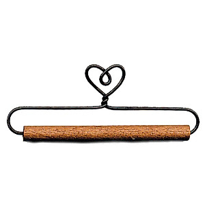 Ackfeld 5in Heart with Stained Dowel Holder, 5"