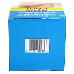 Surgi Wax Brazilian Hard Wax Kit For Private Parts 4 Ounce (118ml) (6 Pack)