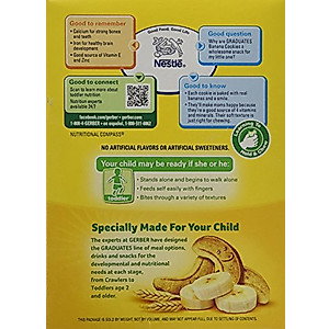 Gerber Graduates, Cookies, Banana, 5 oz