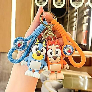 2pcs Cute Kawaii Accessories Anime Keychain Adorable Keychain Keyring Key Purse Handbag Car And Backpack, Bags Charms, Keychains For Kids, Cute Keychains For Women, Kids Toys.
