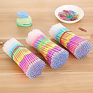 Opla3ofx 10Pcs Colorful 0.5mm Gel Ink Pen Refills Glitter School Drawing Write StationeryFine point, Durable and Smoth to Write1#