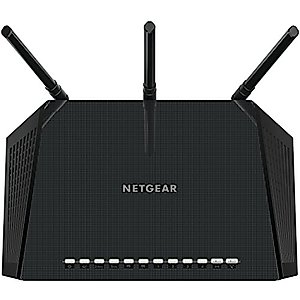 Netgear R6400 Dual-band (2.4 GHz / 5 GHz) Gigabit Ethernet Black wireless router