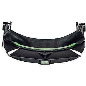 MSA 10115730 V-Gard Frame - General Purpose Applications, Fits Cap-Style Hard Hats, Black, High Density Polyethylene (HDPE), Includes Replaceable Debris Control Attachment, Durable & Reusable