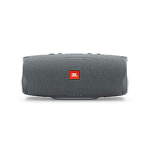 JBL Charge 4 Portable Waterproof Wireless Bluetooth Speaker Bundle - (Pair) Gray