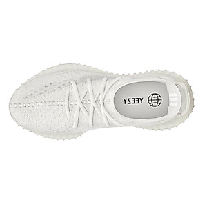 adidas Mens Yeezy Boost 350 V2 Lace Up Sneakers Shoes Casual - White - Size 10 M