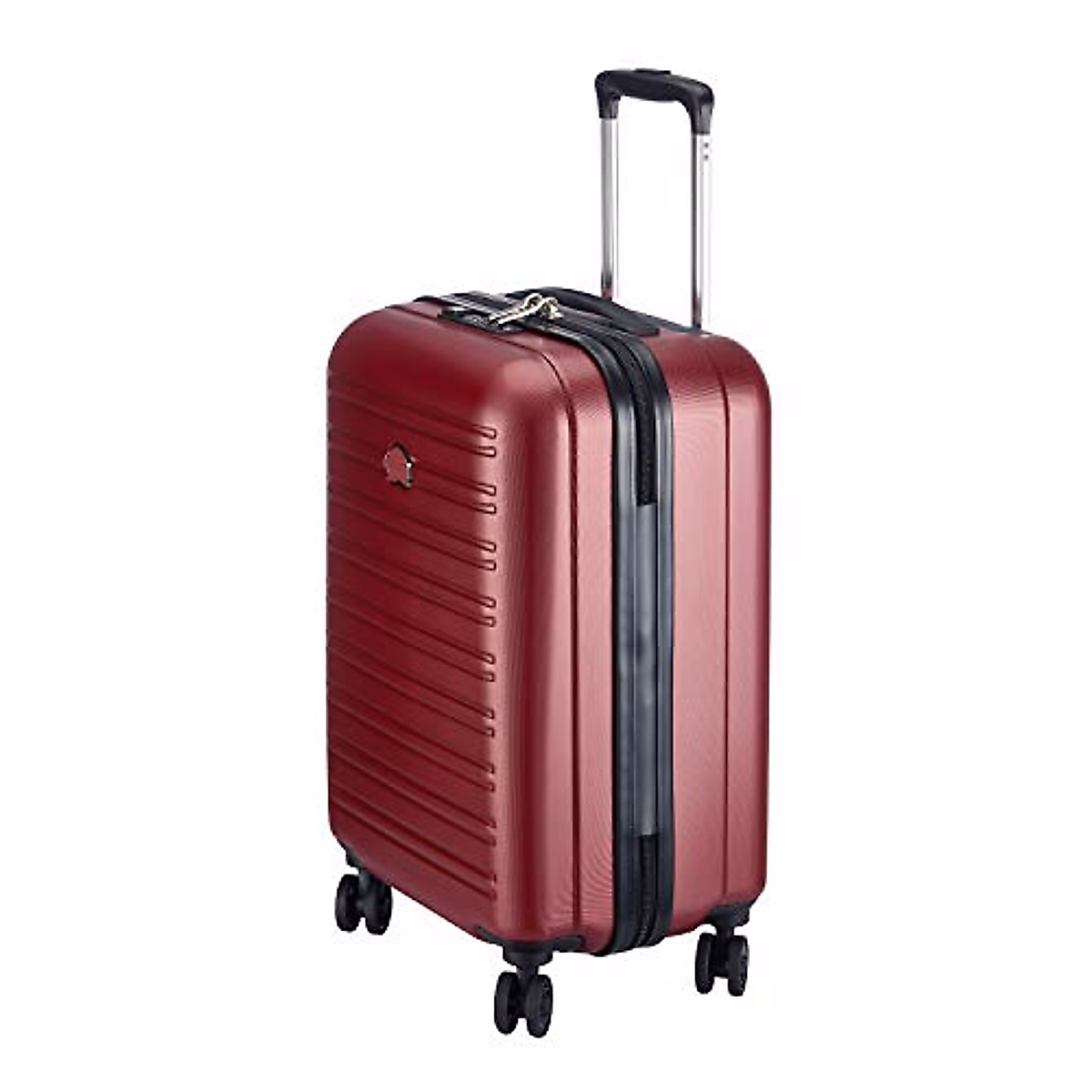 Delsey Adults-Unisex's Hand Luggage, Red, cabine XS (55 cm-43 L) New