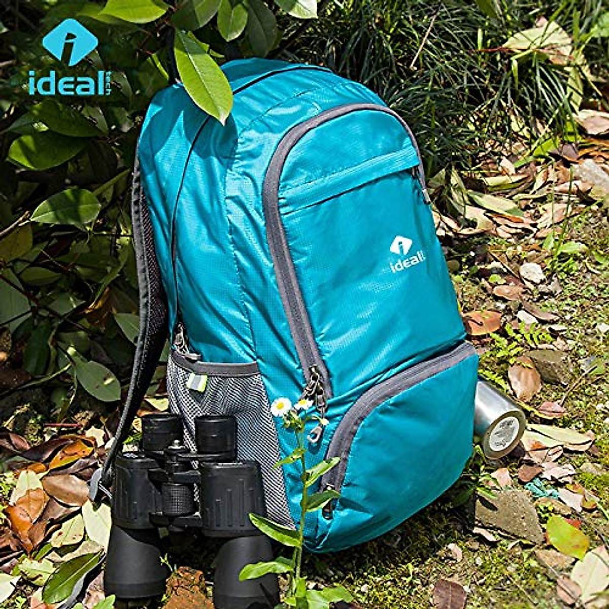 IdealTech Lightweight Packable Backpack (Orange)