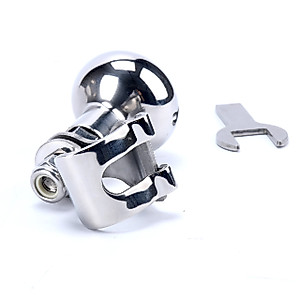 Amarine Made Aisi 316 Stainless Steel Marine Sport Boat Steering Wheel Knob, Steering Wheel Maneuvering Knob - S, M, L (S)