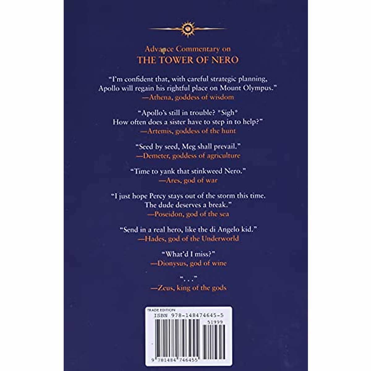 The Tower of Nero-Trials of Apollo, The Book Five