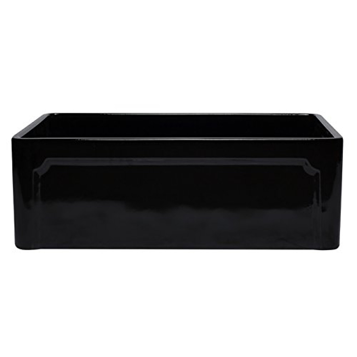 ALFI brand AB5006-PSS AB3020SB-BG Kitchen Sink, Black Gloss