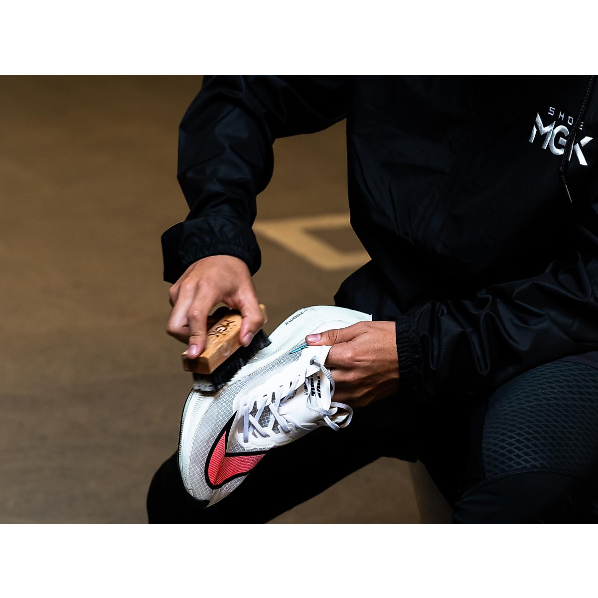 Shoe MGK Essentials Kit - Travel Shoe Care Kit - Cleans Dirt and Grime off Athletic, Leather, and White Shoes