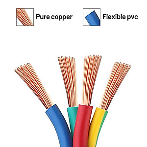 RED WOLF Car ISO Radio Wiring Harness Adapter Select for Ford Fiesta 2009-2013, Volvo C30 XC90 2002-2004, Landrover Discovery Defender 2009-2014 Vehicle Aftermarket Stereo Wire Standard Cable Plug