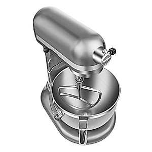 GVODE Paddle Attachment for Kitchenaid 5plus/6Qt Tilt-Head Mixer, Polished 18/8 Stainless Steel Flat Beater for Kitchenaid Stand Mixer, Flat Beater Replacement Accessories,No Coating,Dishwasher Safe