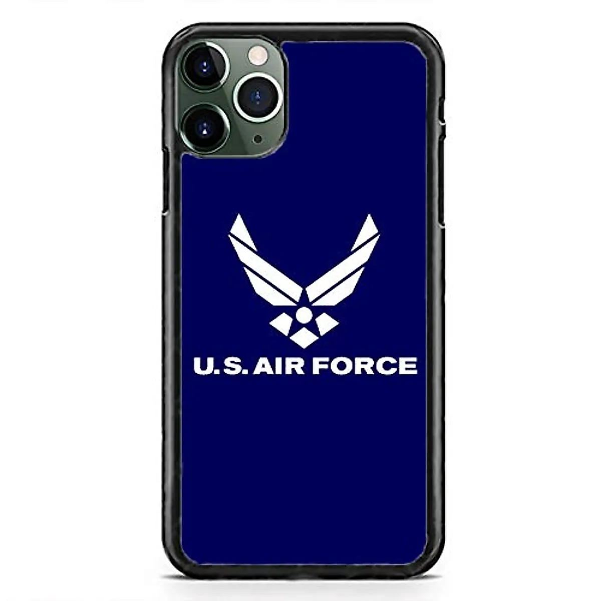 Blue US Air Force Phone Case Military Slim Shockproof Hard Rubber Custom Case Cover for iPhone 13