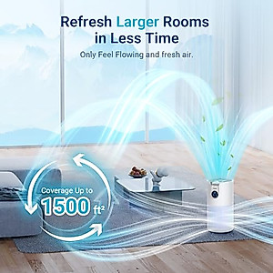 MOOKA B-D02L + M03 Air Purifiers for home large room Combo