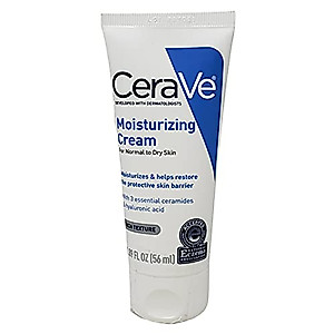 CeraVe Moisturizing Cream Bundle Pack - Contains 19 oz Tub with Pump and 1.89 Ounce Travel Size - Fragrance Free