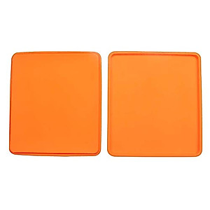 BAKER DEPOT 2 pcs Swiss Roll Cake Mat Pad Baking Tool Pastry Tools Silicone Nonstick Baking Rug Mat Silicone Mould