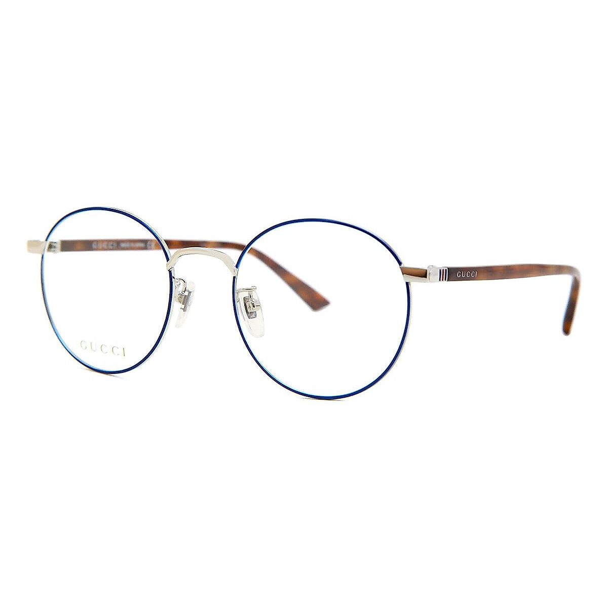 Gucci GG0297OK Eyeglasses 004 Blue/Havana 52 mm