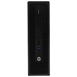 HP ProDesk 600 G2-SFF, Core i5-6500 3.2GHz, 8GB RAM, 256GB Solid State Drive, Windows 10 Pro 64bit (Renewed)