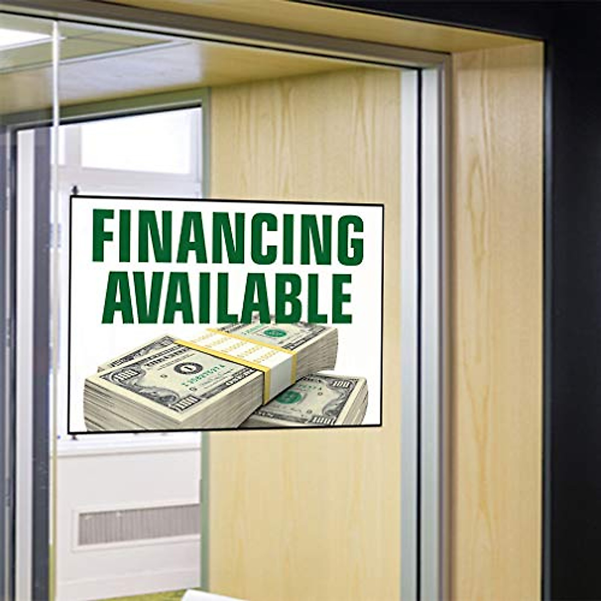 Decal Stickers Multiple Sizes Financing Available Business C Industrial Vinyl Safety Sign Label Business 36x24Inches