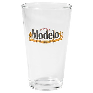 LORD'S ROCKS Modelo 16oz Pint Glass - Set of 4 Authentically Licensed Compatible