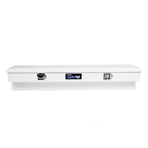 DEE ZEE 8760S 60" Side Mount White Steel Tool Box