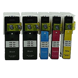 Replacement for Lexmark 100XL Ink Cartridge 100 105 108 XL 105XL 108XL 14N1068 14N1069 14N1070 14N1071 S301 302 305 S405 409 S505 S605 S308 S408 PRO205 209 705 707 709 805 901 Printer (2Set+2BK)