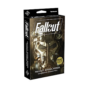 Fallout The Board Game Atomic Bonds Cooperative Upgrade Pack - Play Together in The Wasteland! Strategy Game for Kids & Adults, Ages 14+, 1-4 Players, 2-3 Hour Playtime, Made by Fantasy Flight Games