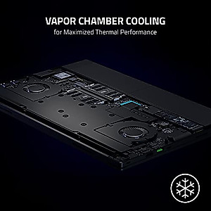 Razer Blade 15 Gaming Laptop: NVIDIA GeForce RTX 3080-11th Gen Intel 8-Core i7 CPU - 15.6” QHD 165Hz - 32GB RAM - 1TB SSD - CNC Aluminum - Chroma RGB - THX Spatial Audio - Thunderbolt 3