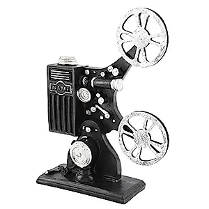 Film Projector Model, Vintage Style Resin Projector Model, Vintage Resin Movie Film Projector Model, Figurine Figure Props Home Decor
