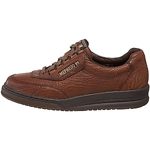 MEPHISTO Men's Match Oxfords Shoes, 12 D(M) US, Tan Grain