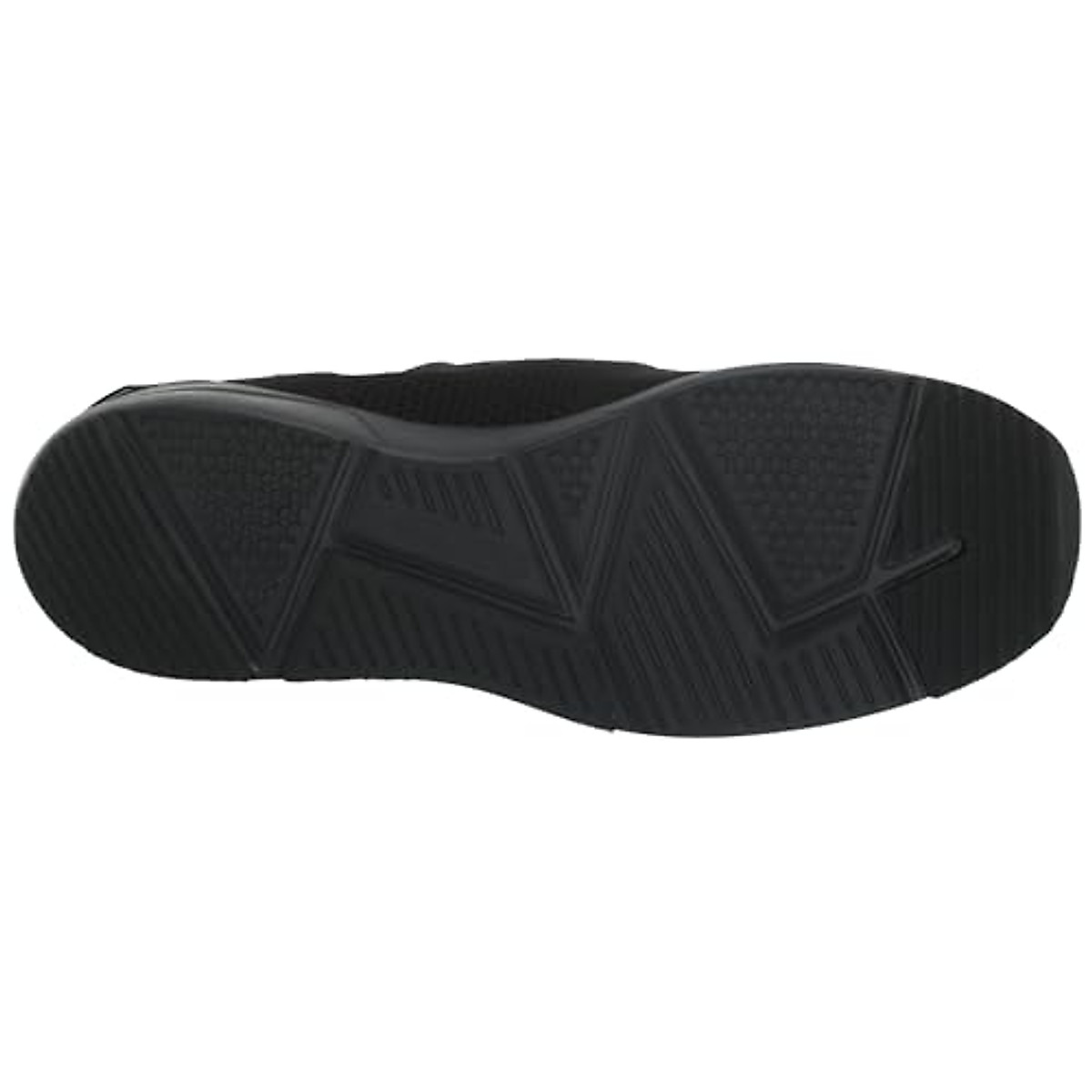 Skechers Women's A Wedge-Haydee Sneaker, Black/Black, 7.5