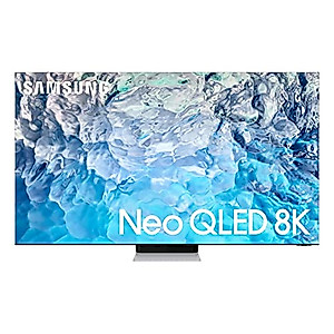 SAMSUNG QN75QN900BFXZA 75" 8K QLED UHD HDR Smart Infinity-Screen TV with Enclave EA-1000-THX-US CineHome Pro CineHub Edition 5.1Ch Speakers (2022)