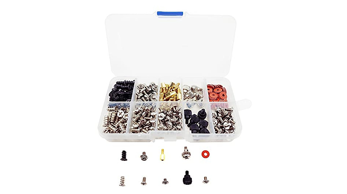 300PCS Computer Screw Standoffs Set for PC Building & Maintenance