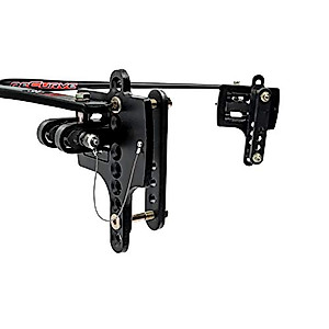 Camco Eaz-Lift ReCurve R3 800lb Weight Distribution Hitch | Features 1,000lb Max Tongue Weight Rating, 2-5/16-inch Ball has a 15,000lb Max Rating, and Adjustable Sway Control | (48782)