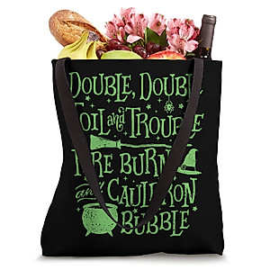 Double Double Toil and trouble, Shakespeare Quote Halloween Tote Bag