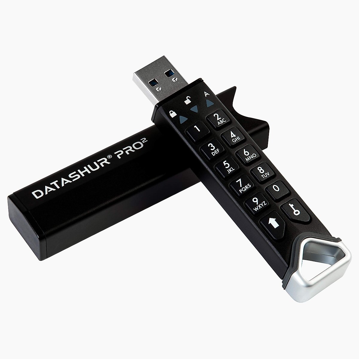 iStorage datAshur PRO2 4 GB | Secure Flash Drive | FIPS 140-2 Level 3 Certified | Password protected | Dust/Water-Resistant