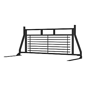 ARIES 111001 Classic Heavy-Duty Black Steel Truck Headache Rack Cab Protector, Select Ford F-250, F-350, F-450 Super Duty