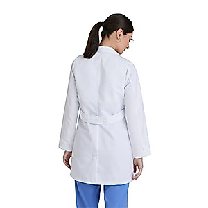 BARCO Grey's Anatomy Women's 2 Piece Long Sleeve 34" Lab Coat White 5XL